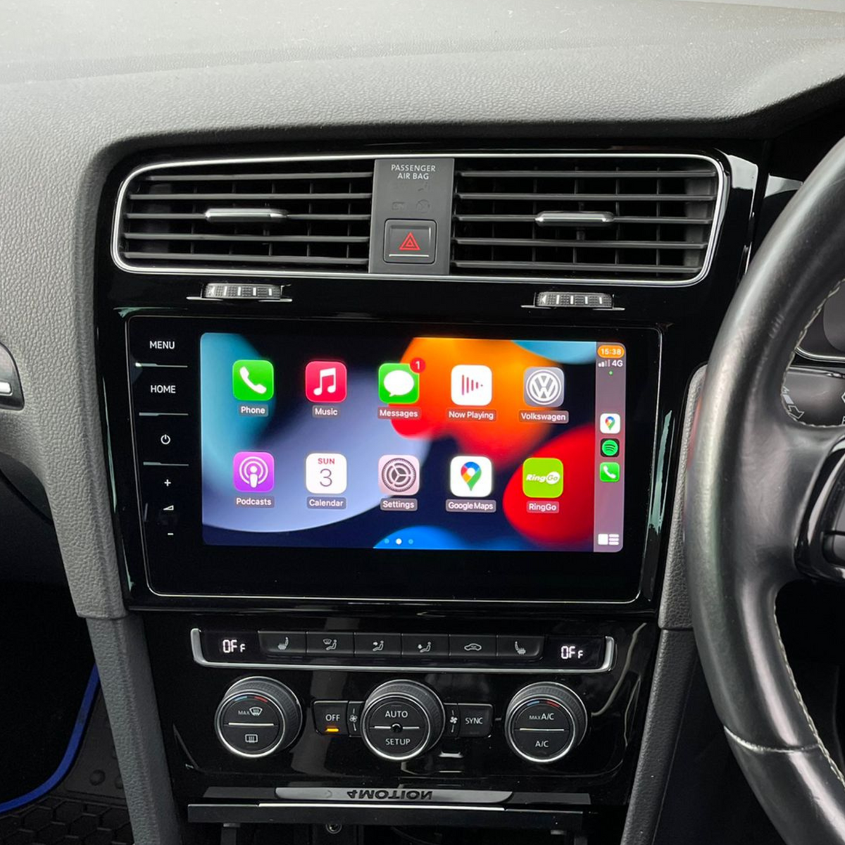 VW MK7.5 Golf 9.2 INCH Infotainment Upgrade - GENUINE - VW MK7 & 7.5 G ...