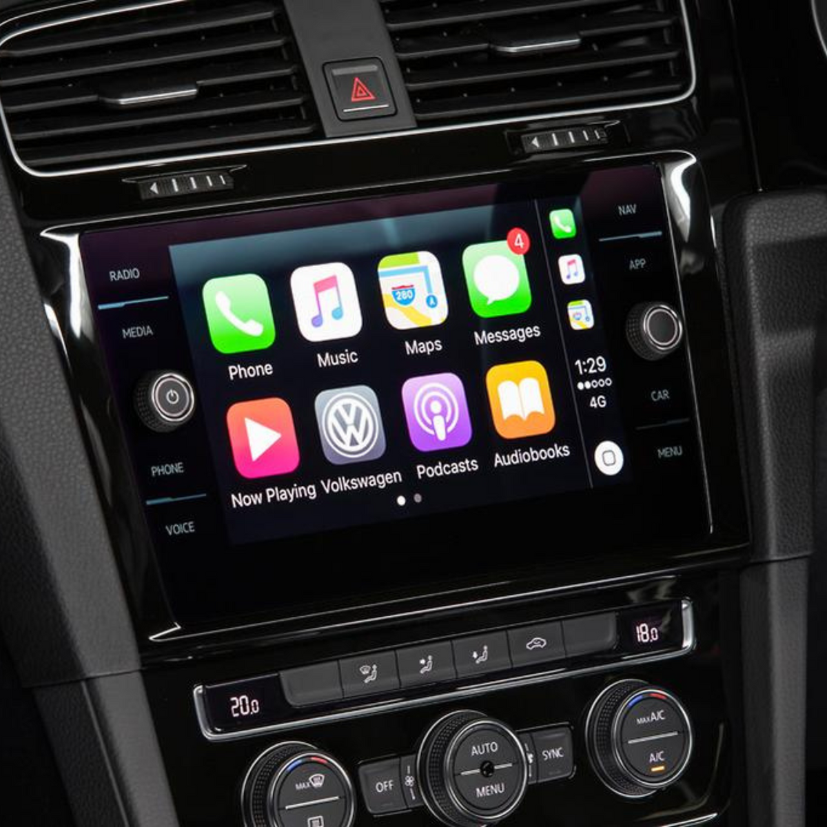 VW MK7.5 Golf 8 INCH Infotainment Upgrade - GENUINE - VW MK7 & 7.5 GOL ...